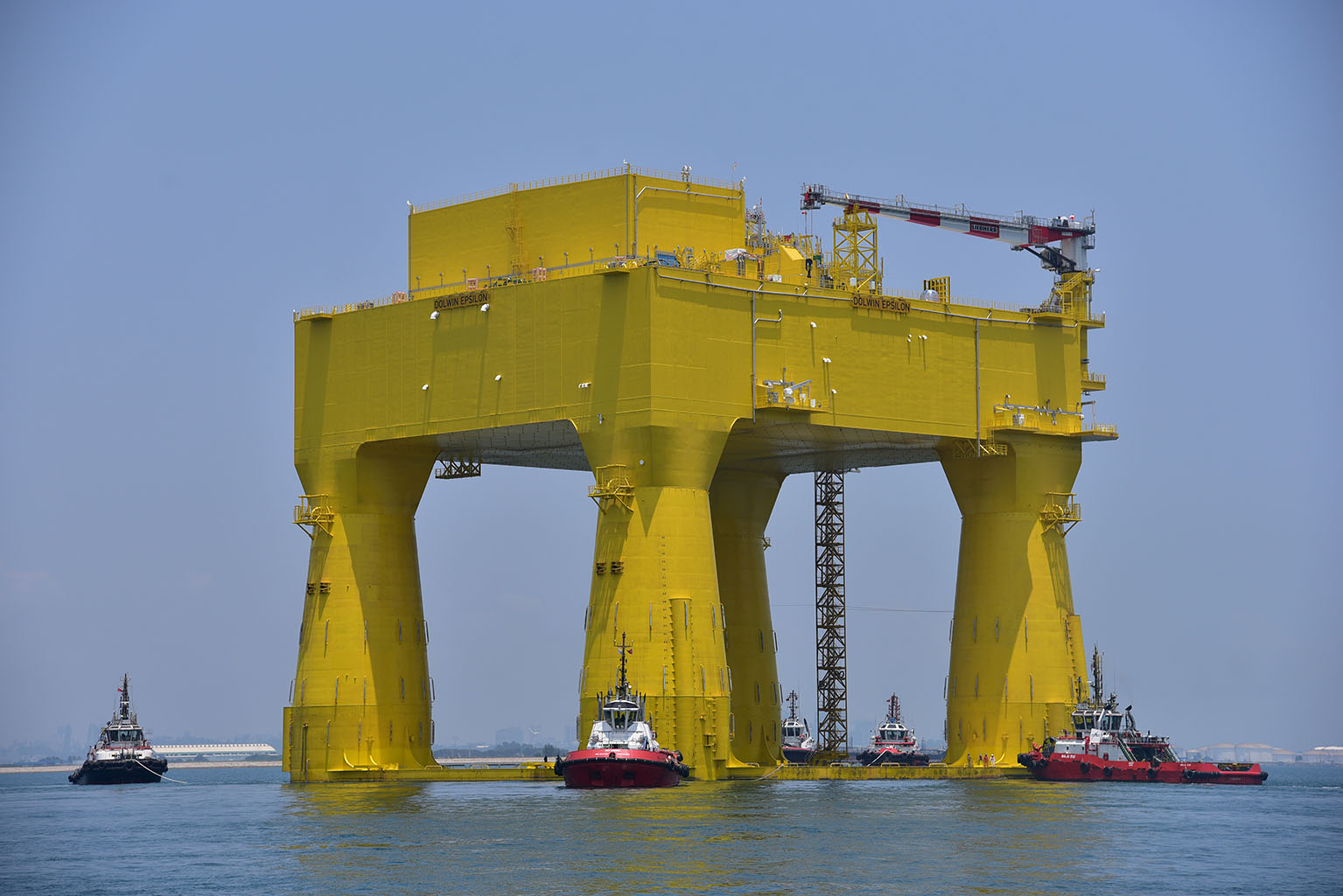 DolWin epsilon converter station on the sea route to Norway - First ...