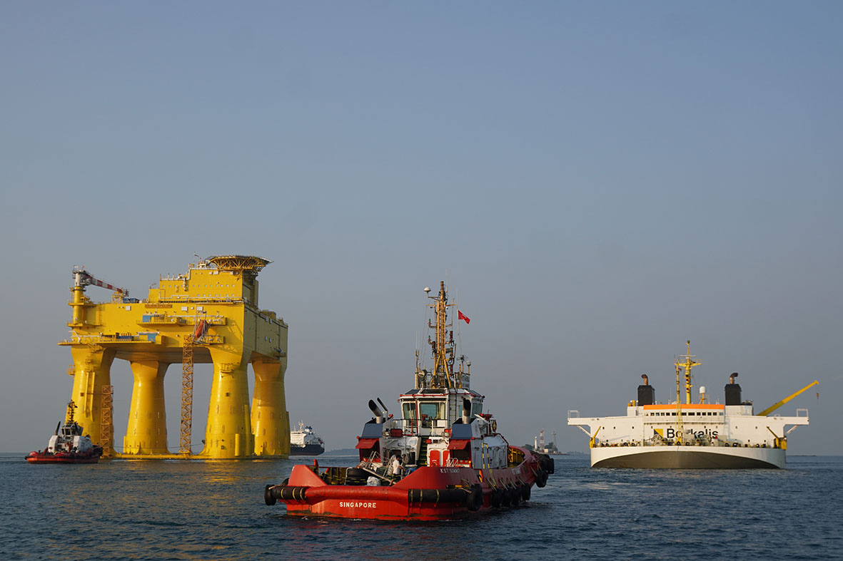 DolWin epsilon converter station on the sea route to Norway - First ...